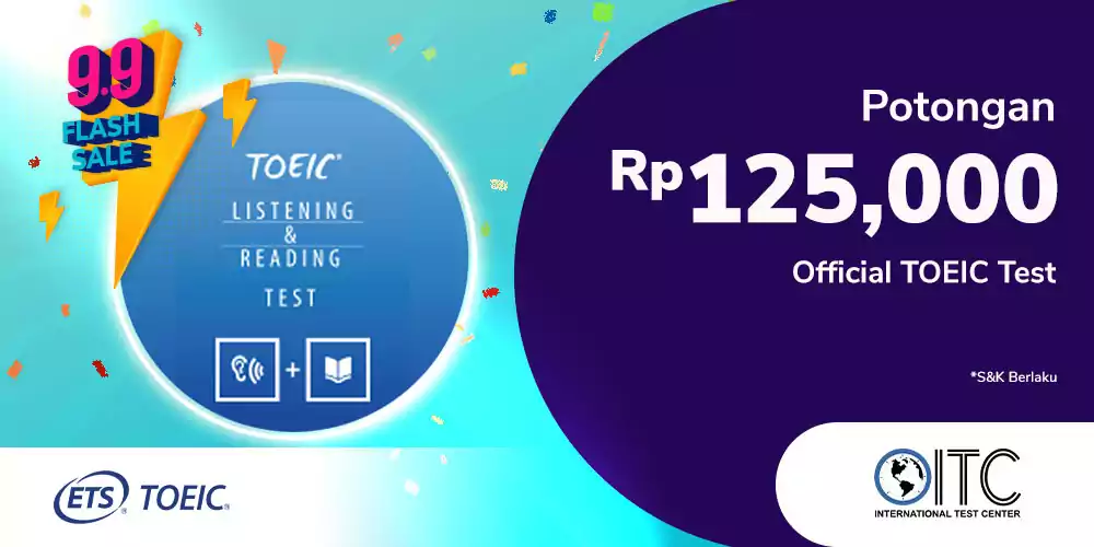 Info & Kode Promo Tes TOEIC dari ITC - MyValue